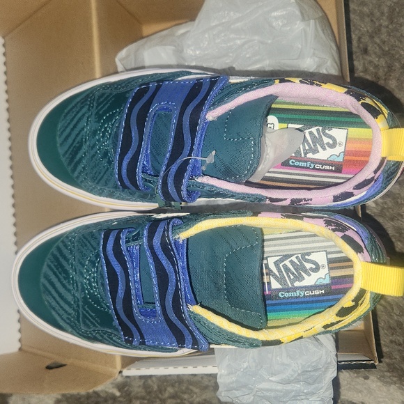 Vans | Shoes | Comfycush Vans Crayola Color Mashup Size | Poshmark